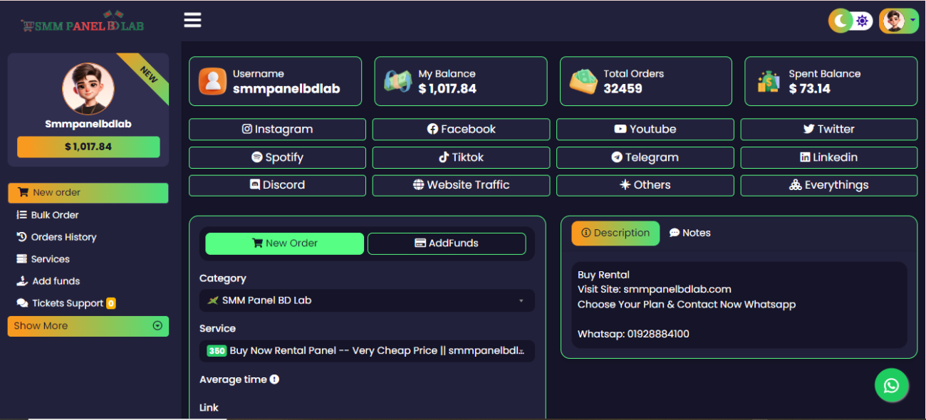 Tech SMM Perfect Panel New Script - Pro Script BD